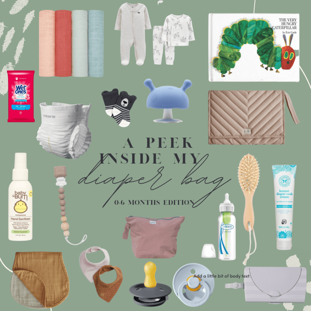 Diaper Bag Checklist & Essentials