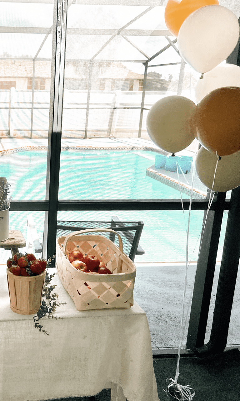 Farmers Market Birthday Party | August's First Birthday