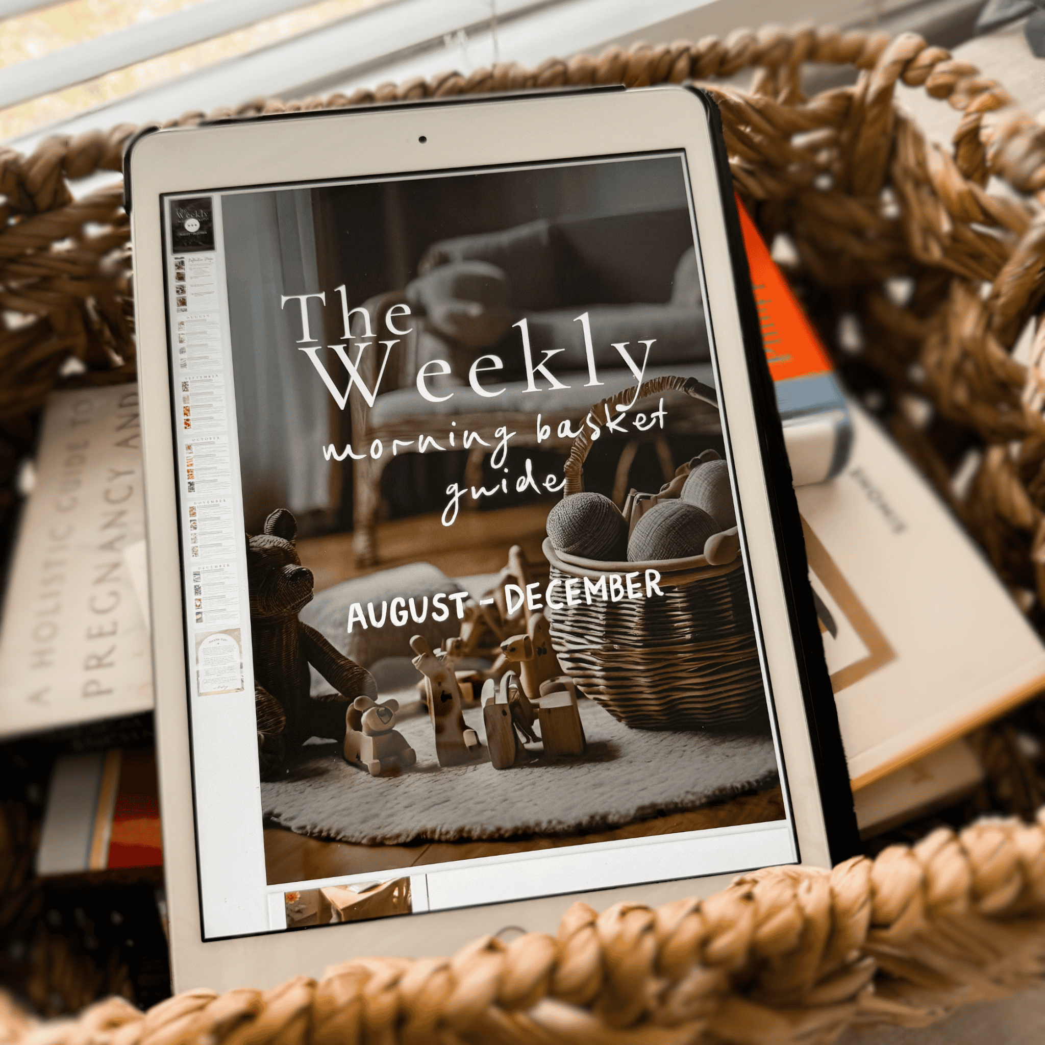 Weekly Morning Basket Plan For Fall: New Morning Basket Ideas