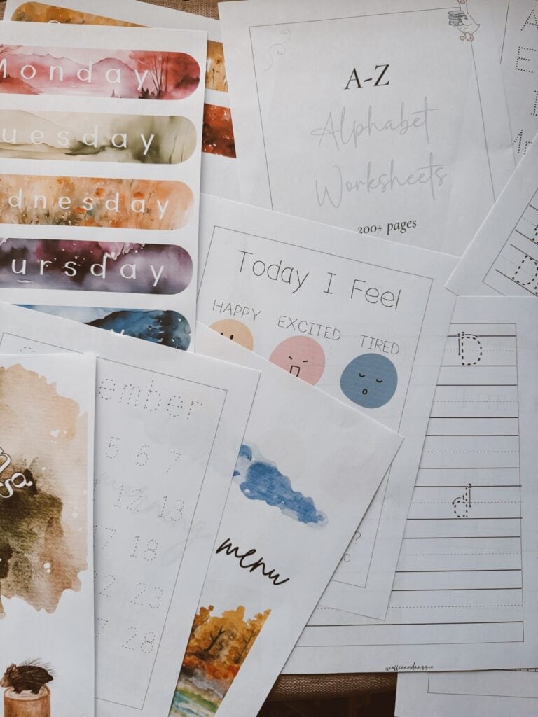 Perfect Morning Rhythm Bundle For Homeschool, Intentional + SAHM’s