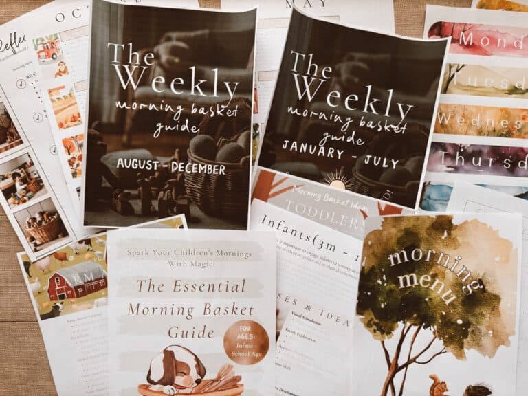 Perfect Morning Rhythm Bundle For Homeschool, Intentional + SAHM’s